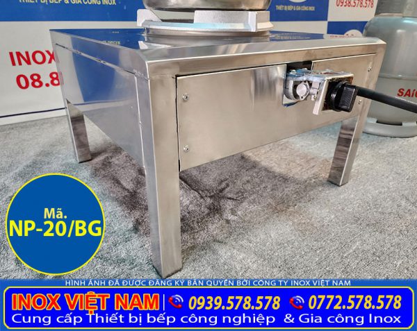 Nồi Nấu Phở Inox 20L Kèm Bếp Gas NP-20/BG | Nồi Nấu Phở Bằng Ga Giá Rẻ